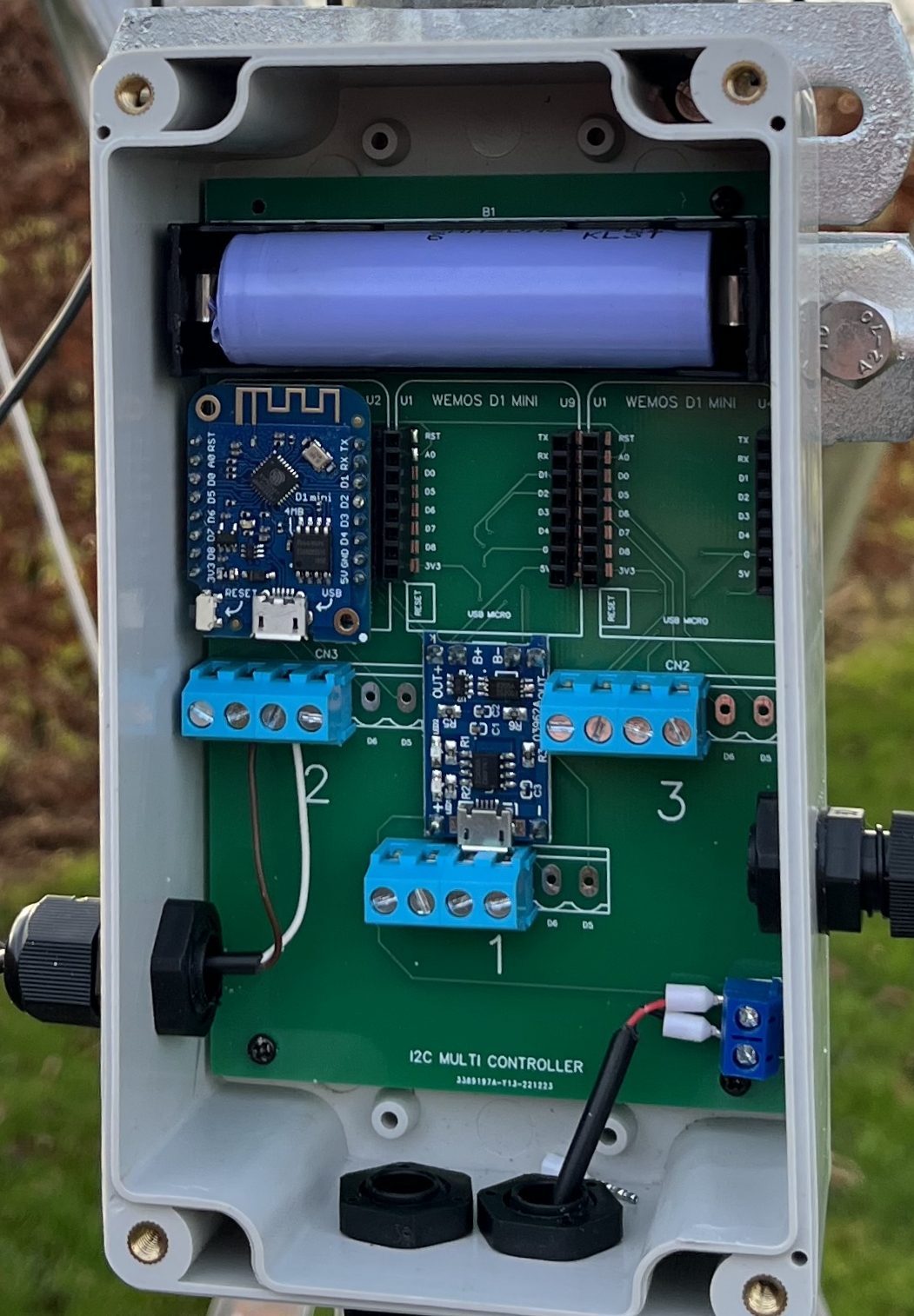 Reading fan speed from the Barani MeteoShield Pro fan-aspirated model ...